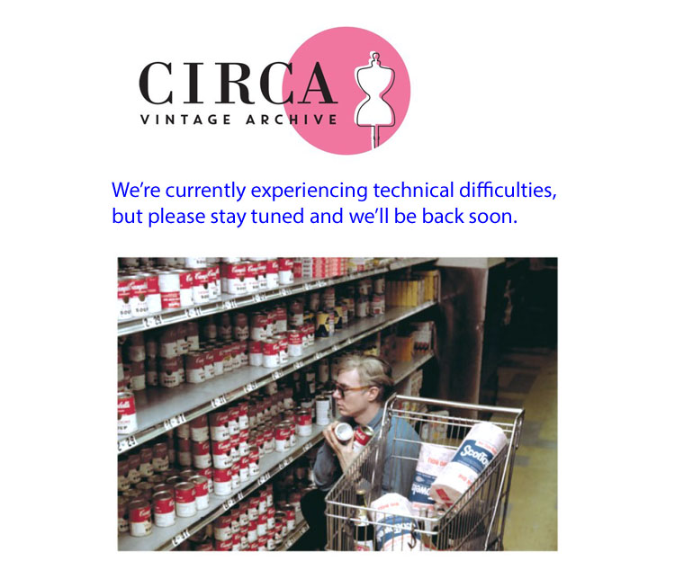 Blog home page images – Circa Vintage Clothing